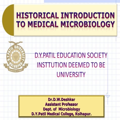 Introduction microbiology | PPT
