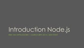 Introduction to Node.js