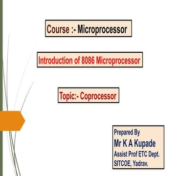 Introduction of 8086 Microprocessor.pptx