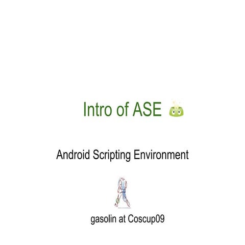 Introduction Of Android Scripting Environment Ppt 6234