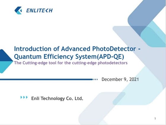 Introduction of QE-R Quantum Efficiency System | PPTX | Computer ...