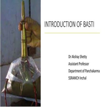 Introduction of Basti | PPTX