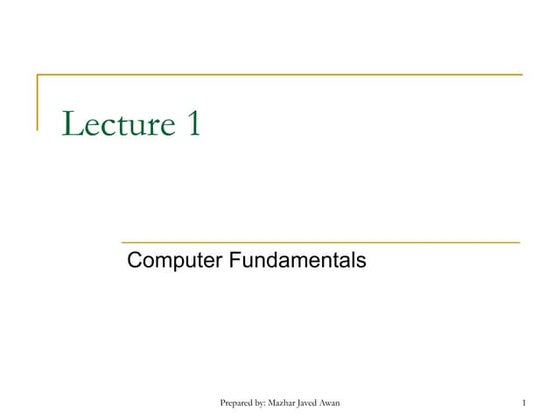 Types of Computers.pptx BCA sem 1 Computer Fundamentals | PPT