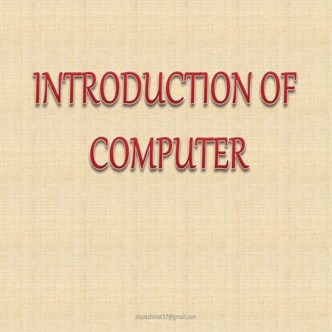 Anubhav Computer Training Institute | PPT