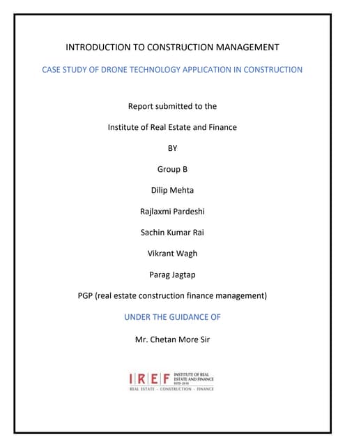 Construction site management | PDF