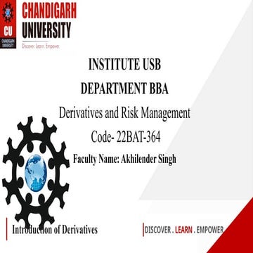 Introduction Of Derivatives Pptx Dwqdddff Pptx