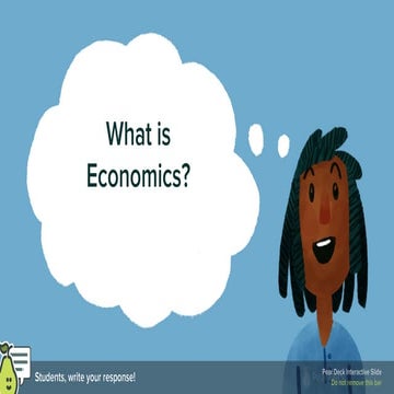 What is Economics | PPT | Free Download