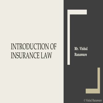 Introduction Of Insurance Law.pptx
