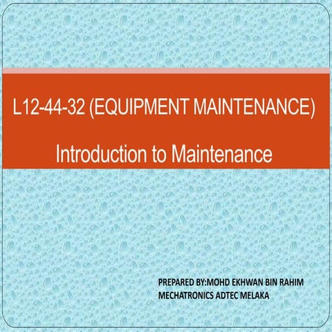 INTRODUCTION OF MAINTENANCE.pptx