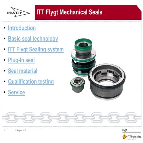 Introduction of Mechanical seals for Engineer | PDF