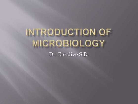 microbiology | PPT