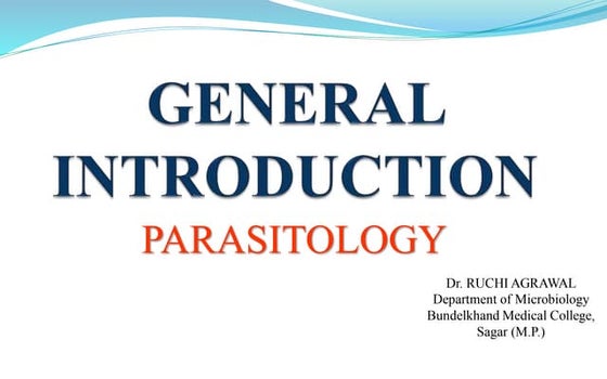 Parasitology | PPT