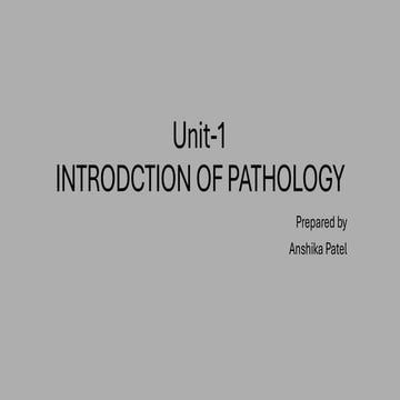 COMMON DEFINITIONS & TERMS USED IN PATHOLOGY | PDF