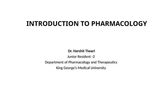 Introduction to pharmacy | PPTX | Pharmaceutical Industry | Industries