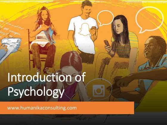 Introduction to psychology | PPT