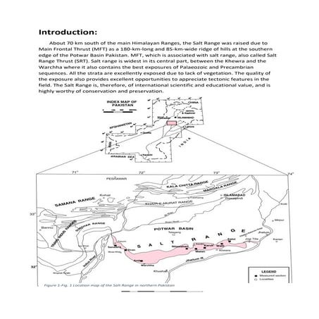 Introduction to salt range | PDF