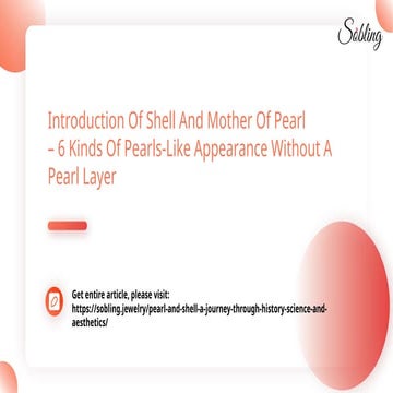 Introduction Of Shell And Mother Of Pearl – 6 Kinds Of Pearls-Like ...