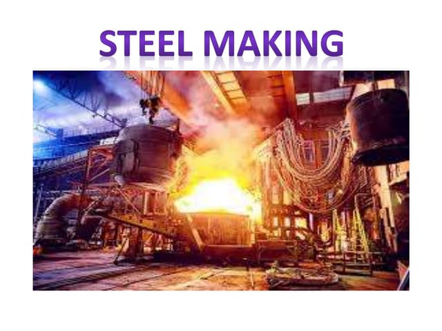 BASIC OXYGEN STEELMAKING (BOS) - The Processing Route (blast furnace - basic oxygen furnace ...