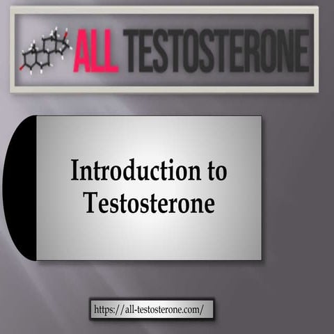 Introduction of testosterone | PPTX