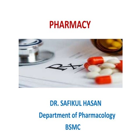 Introduction pharmacology practical | PPTX