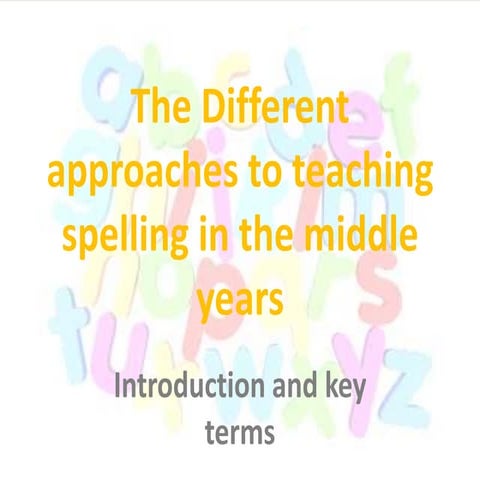 English teaching for elementary students | PPTX