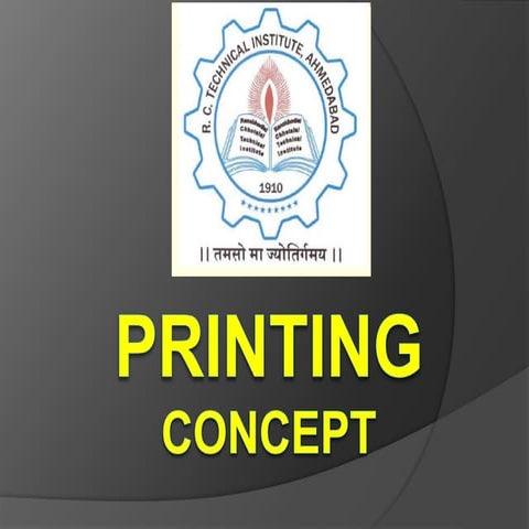 Textile Printing Concept | PPT