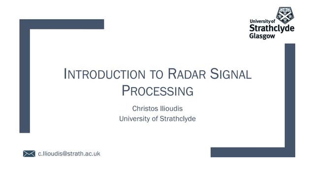 Radar system | PPTX