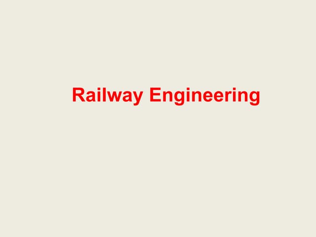 Components of railway track | PPTX