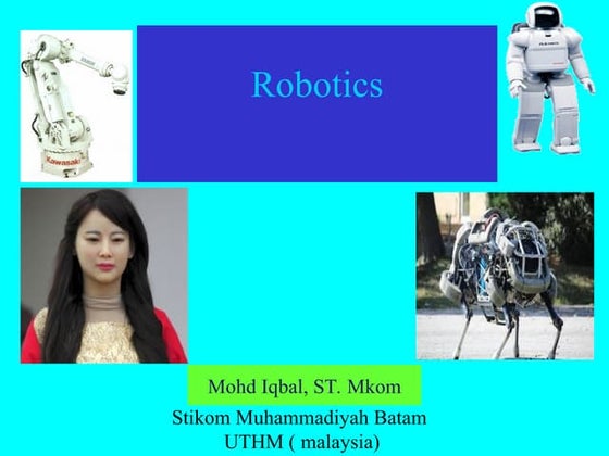 1. pengenalan dasar robotika | PPT