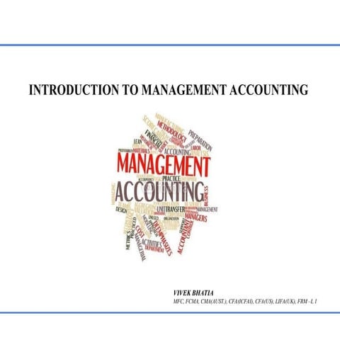 Management accounting | PPTX
