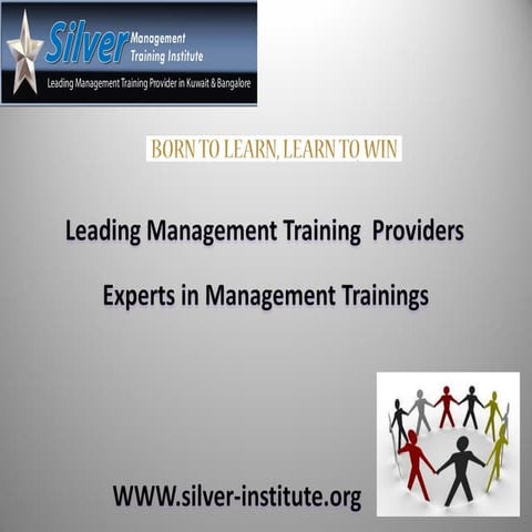 Silver Management Training Institute | PDF