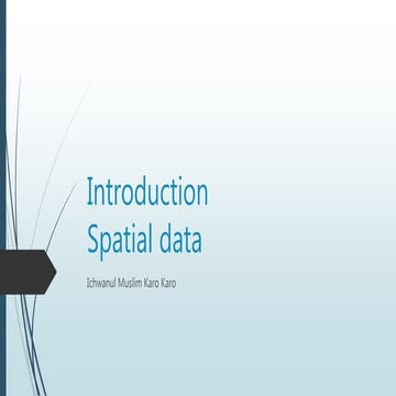 Introduction spatial | PPT