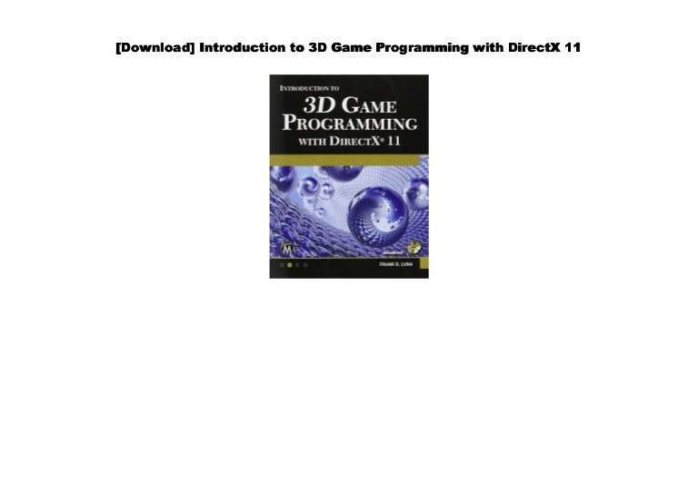 [PDF] Introduction to 3D Game Programming with DirectX 11