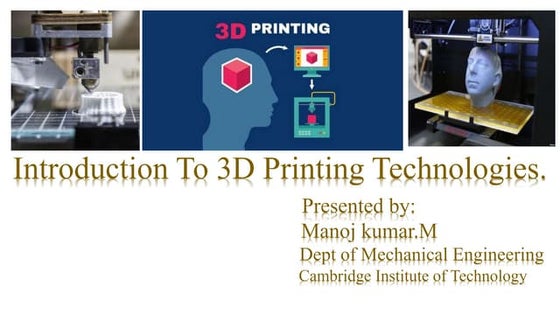 3D Printing | PPT