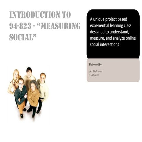 Introduction to 94 823 | PPT