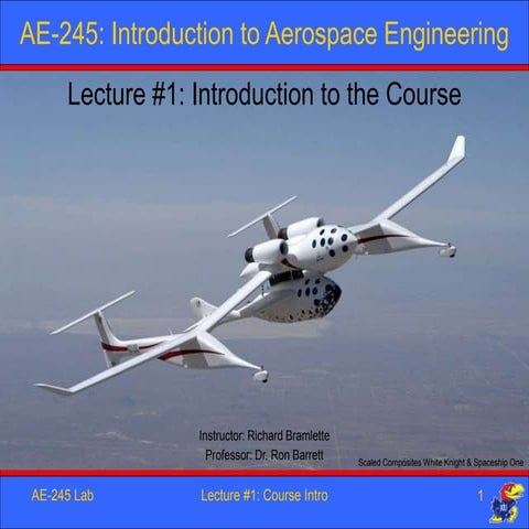 Introduction to aerospace_engineering | PPT