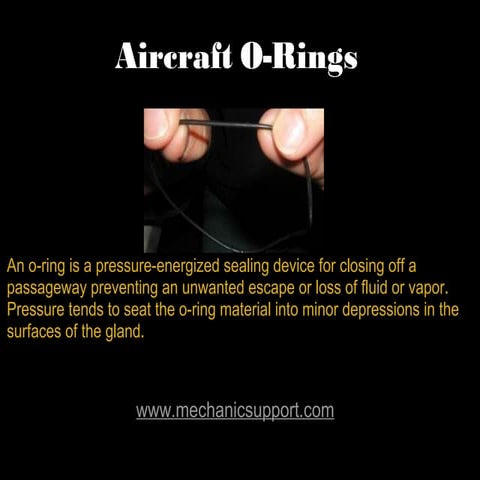 Introduction to aircraft_o_rings | PPT | Auto Type | Automotive