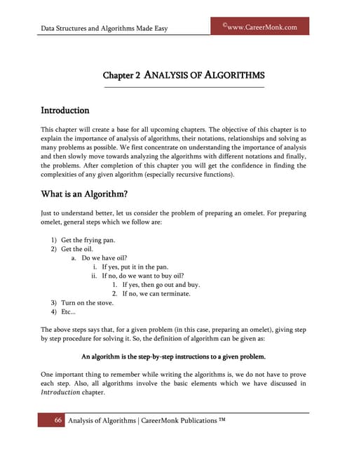 Asymptotic notations Asymptotic notations