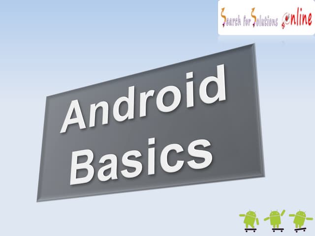 Introduction To Android Android Tutorials Android Blog