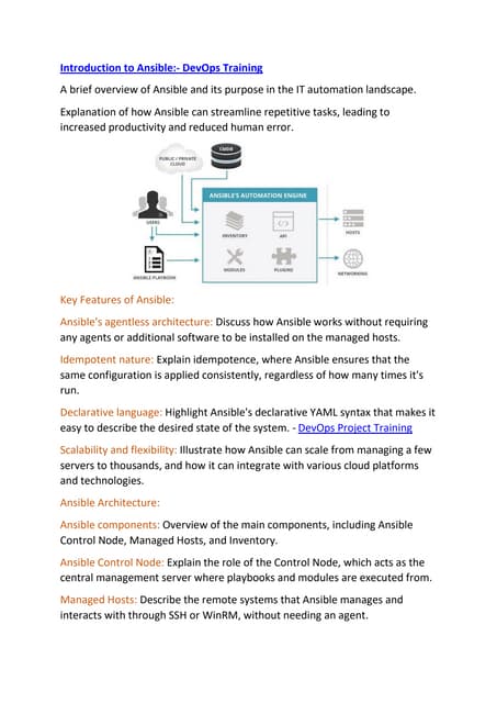 Ansible Introduction | PPT