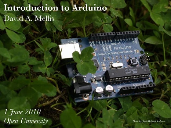 Arduino Open Source Hardware Ppt 5588