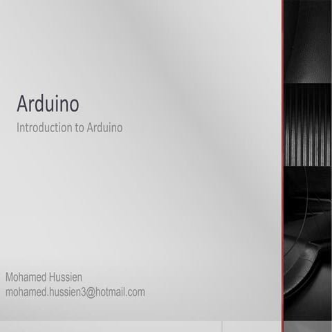 20150826 Introduction To Arduino