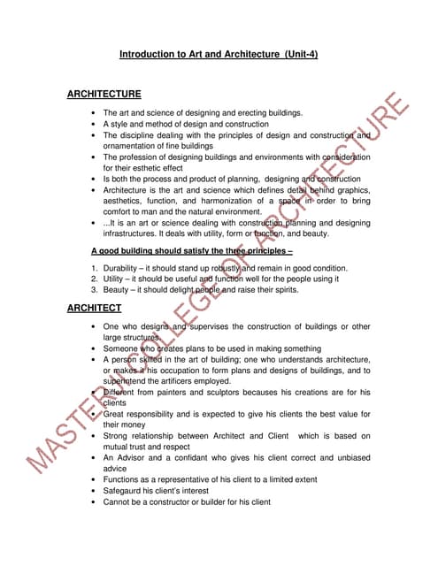 Benefits of Becoming an Architect | PDF