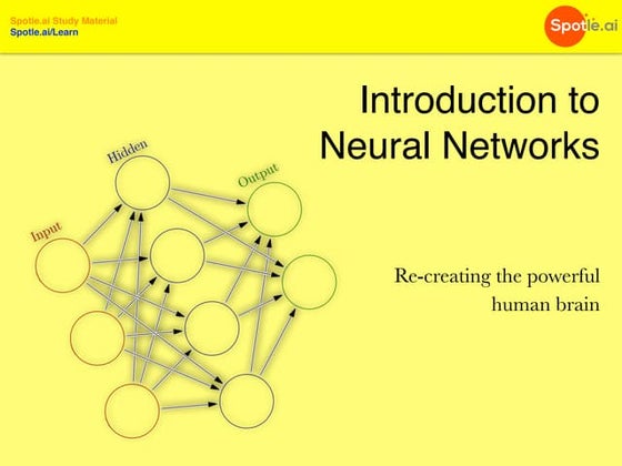 Presentation on neural network | PPTX