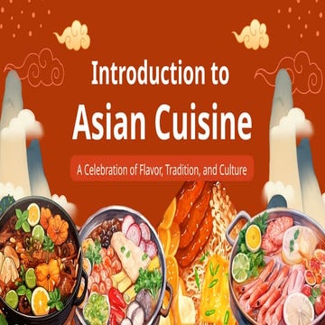 Introduction to Asian Cuisine.pptx by: Analiza E. Manipis | PPTX