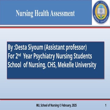 Introduction to Assessment -introduction interview history taking.pptx