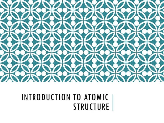 Atom and Atomic Structure by DPK..Pptx... | PPT