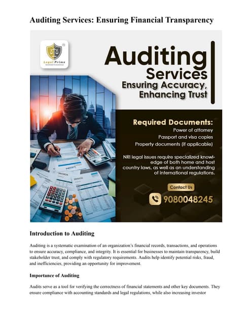 Auditing.pptx auditing ppt Auditing pptt | PPTX