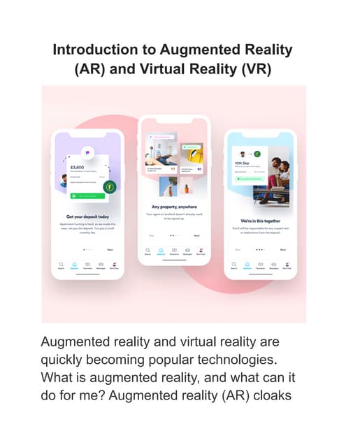 Augmented Reality in Education | PPT