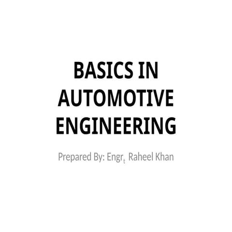 Introduction To Automotive Engineering.pptx